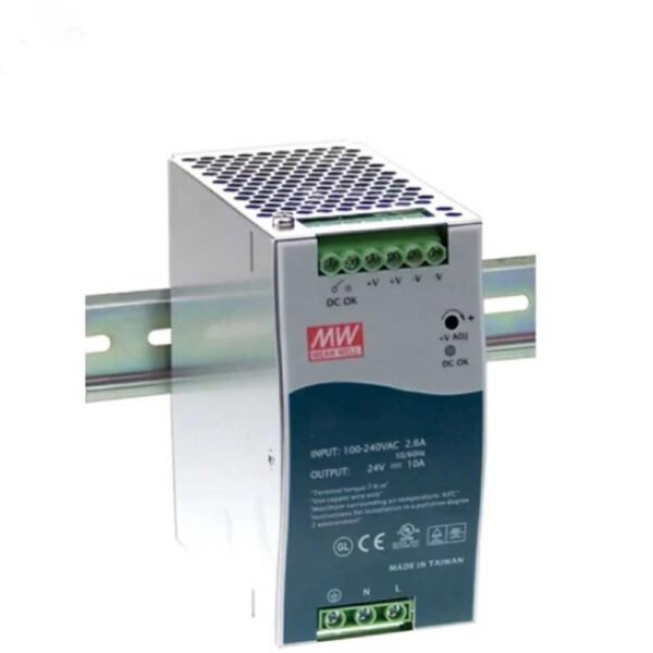 SDR-120-24 DIN Rail MeanWell Fuente de Poder | Illuminer Led